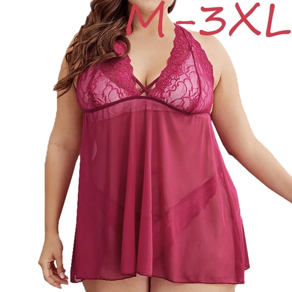 Exyfunshop Intimates And Sleepwear Plus Size Lingerie For Women Lace
